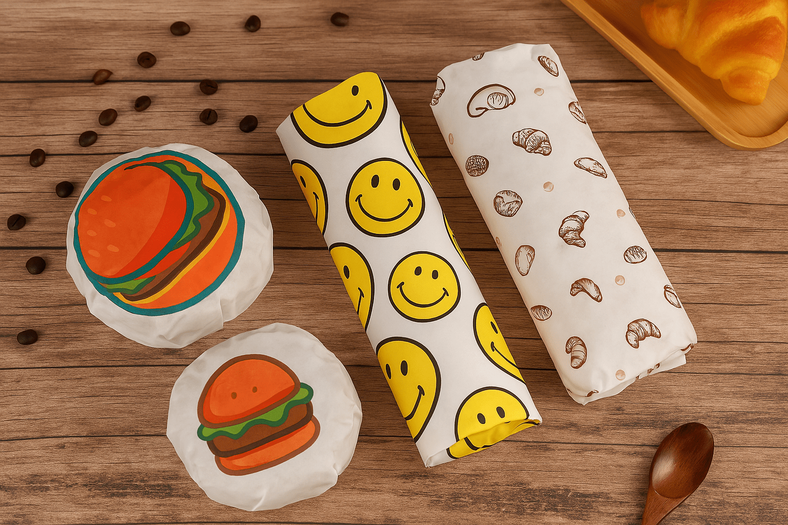 Custom Food Wrapping Paper That Stands Out